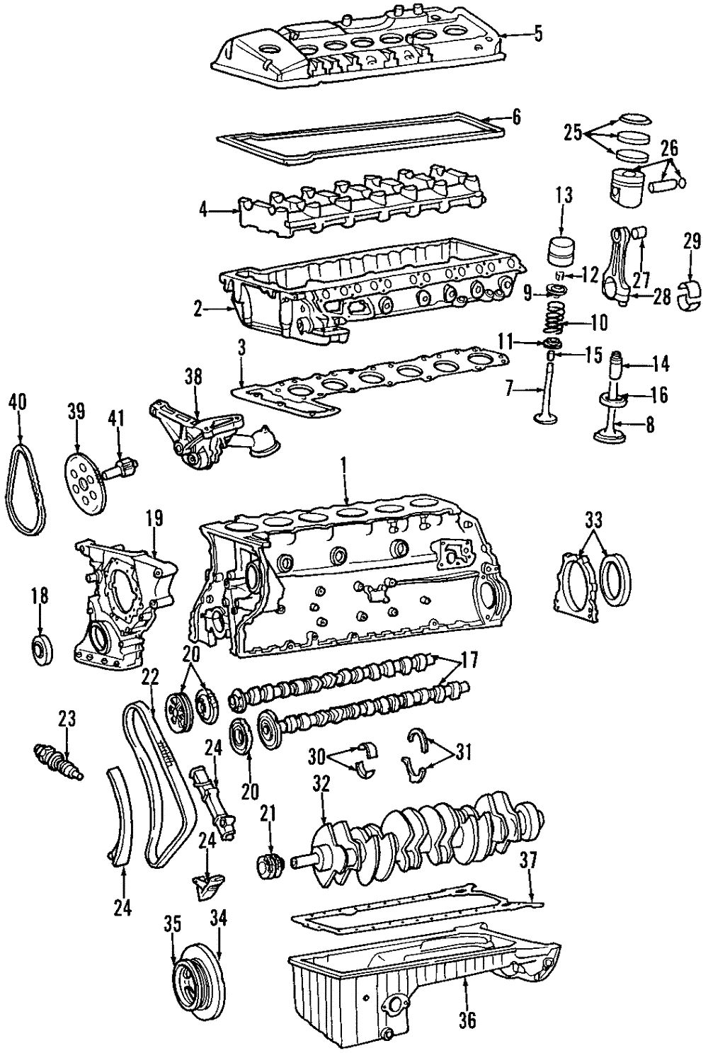 166-050-00-58 - Parts Kit, Stem Seal Mercedes-Benz USA Parts