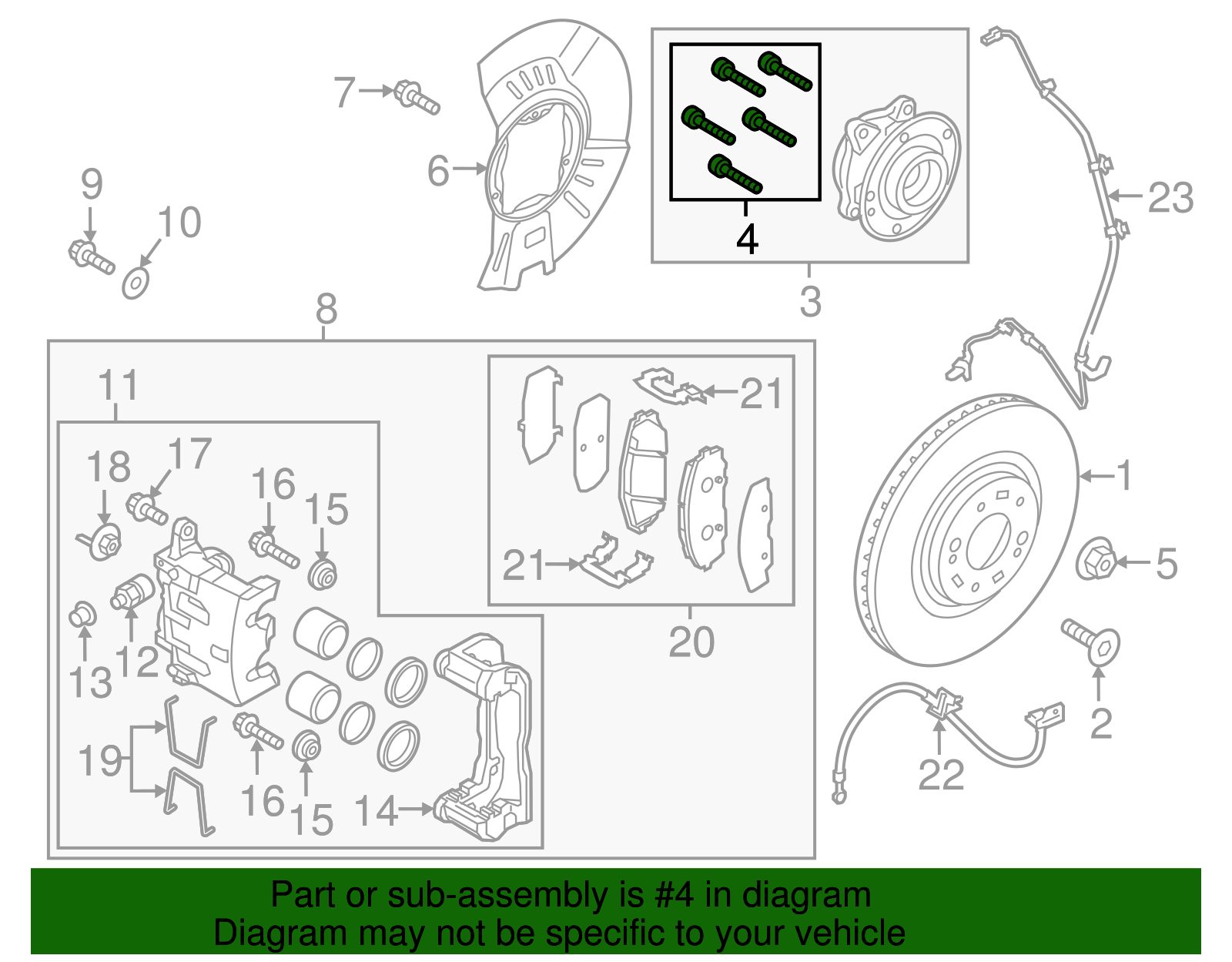 52755-3M000 - Wheel Lug Stud 2015-2024 Kia | Kia.Parts Store