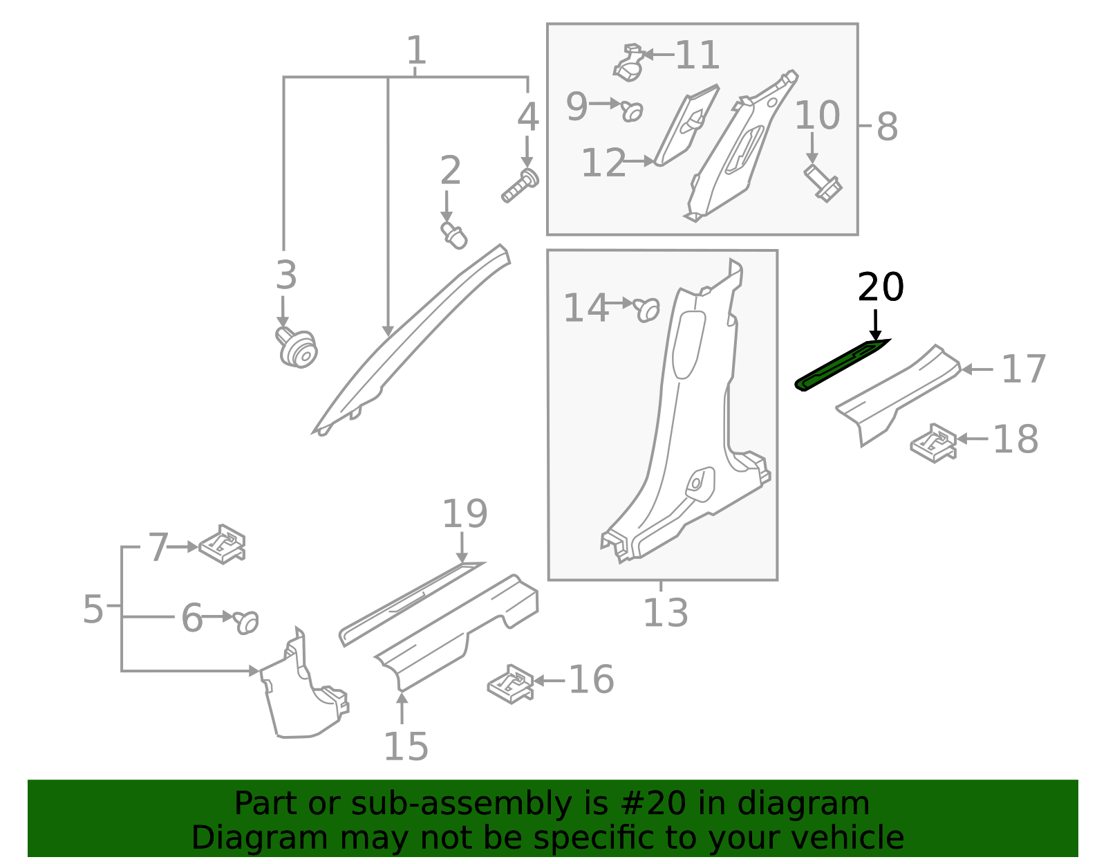 2019-2023 Hyundai Santa Fe Step Plate 85877-S2500-NNB | World OEM Parts ...