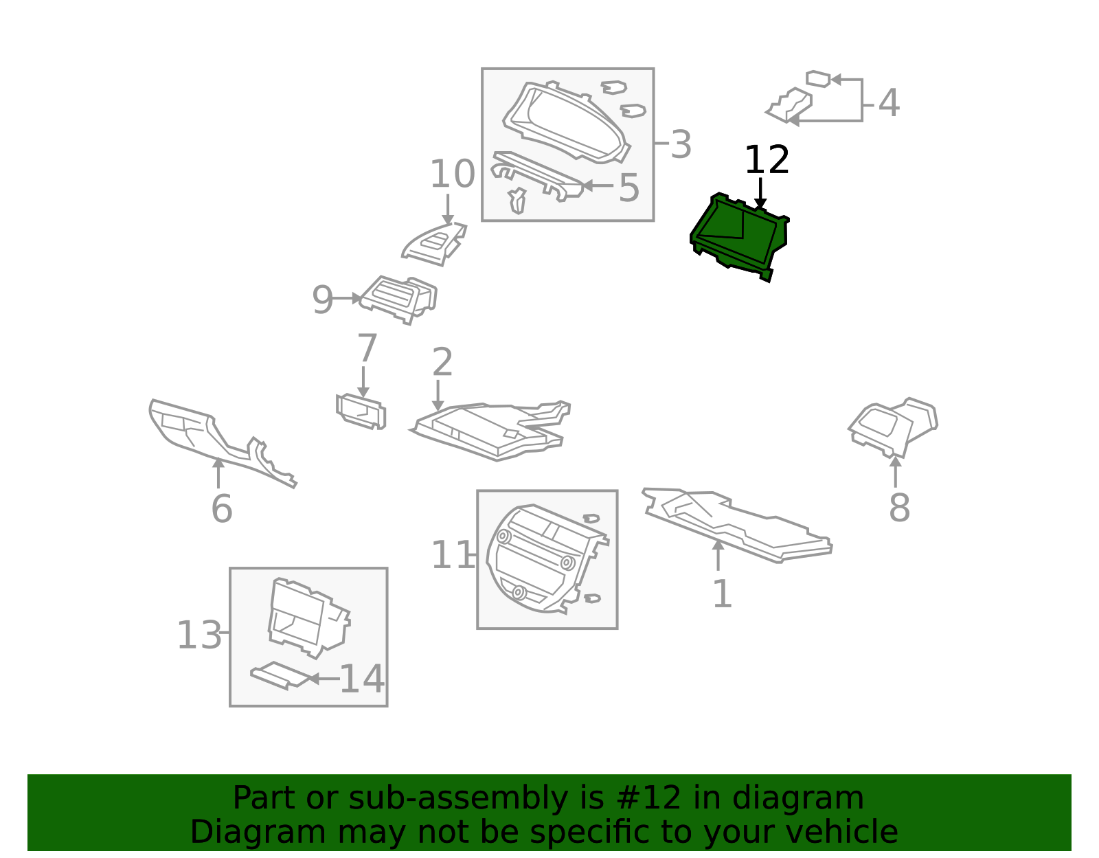 Visor 77255-TA0-A01ZA | Honda Factory Parts