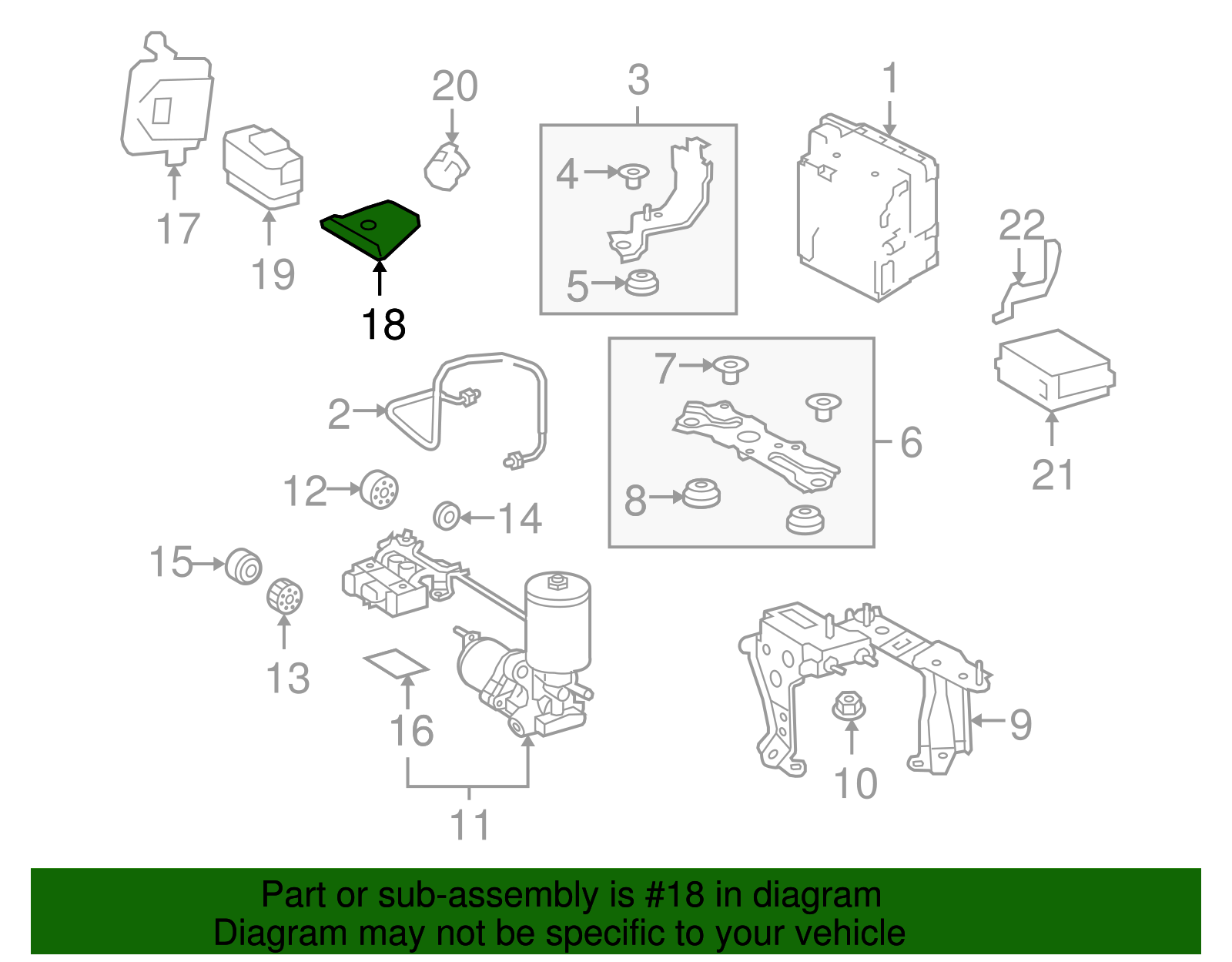 89180-48080 - Suspension Yaw Sensor 2008-2019 Toyota Highlander | Longo ...