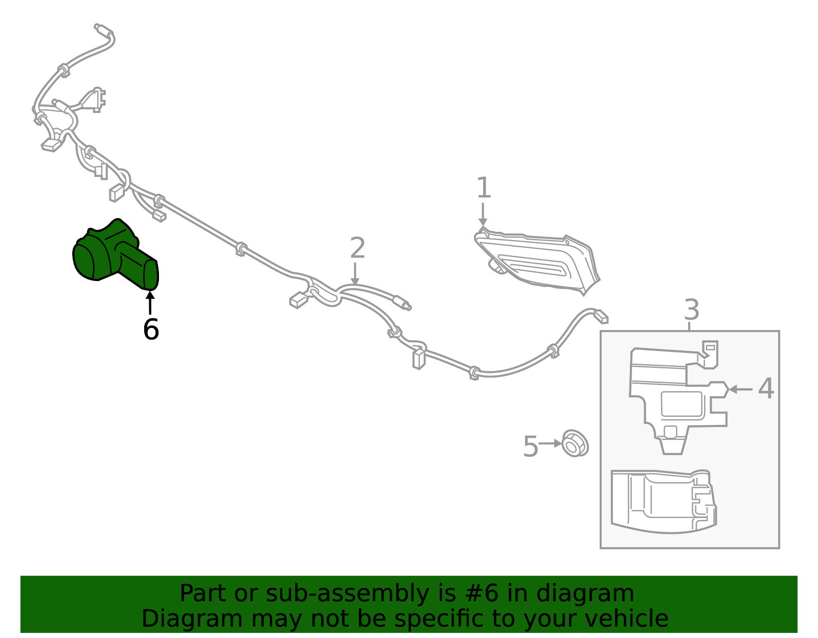 2019-2020 Hyundai Santa Fe Park Sensor 99310-S1000 | QuirkParts