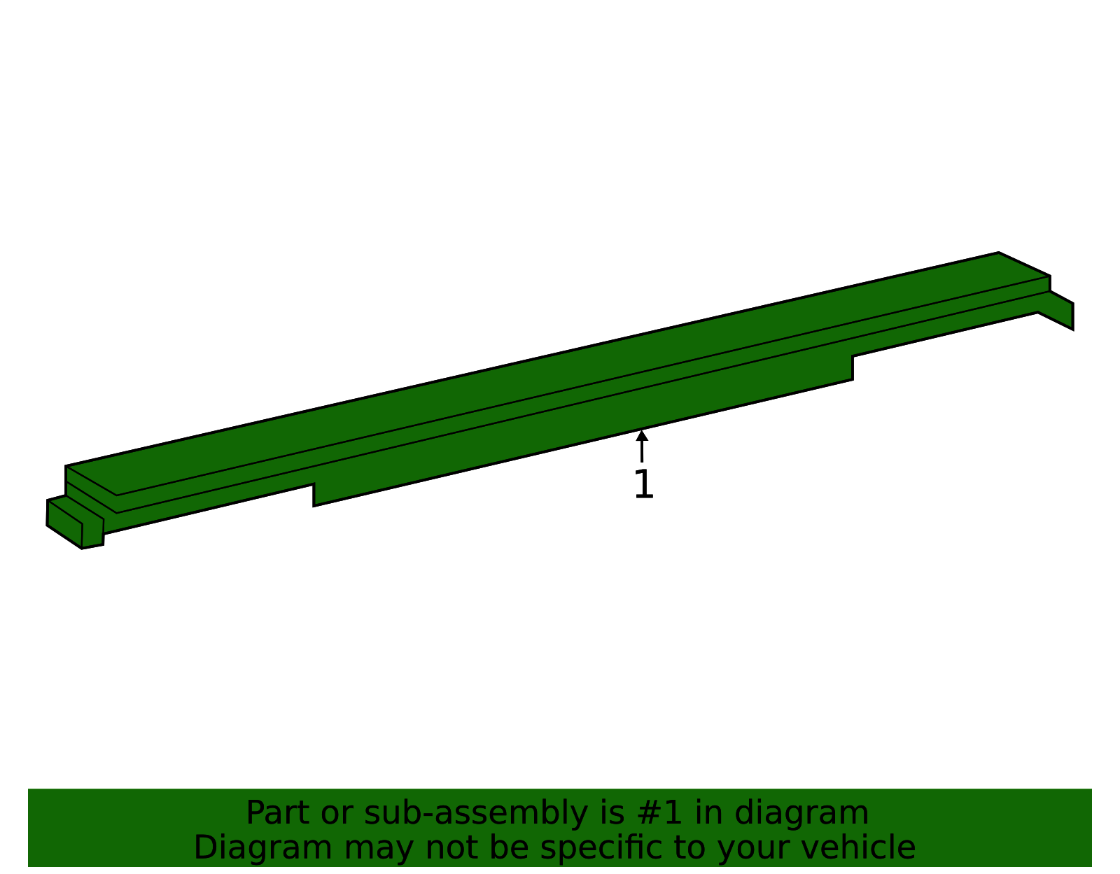75553-48100 - Drip Molding 2021-2024 Toyota Venza | Toyota San Diego Parts