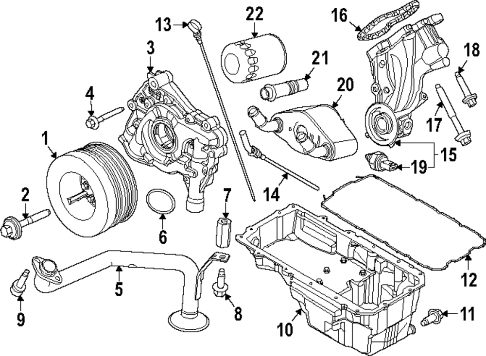 2023-2024 Ford F-150 | Adapter | NR7Z-6881-A | Walls' Ford Parts