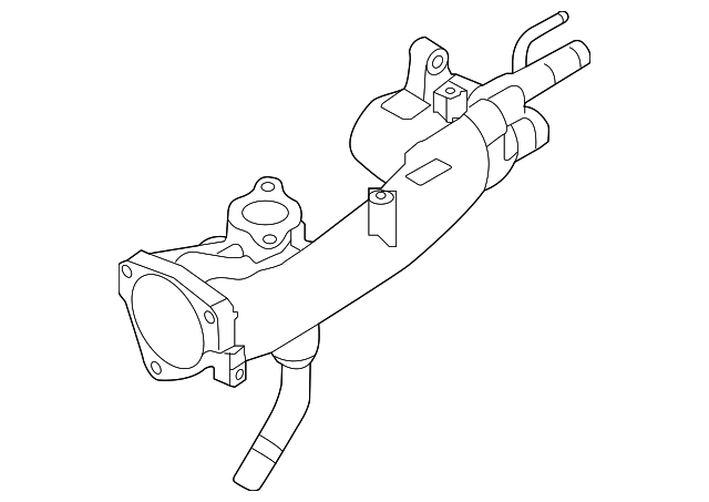 2017-2025 Kia Engine Coolant Thermostat Housing 25620-3L350 | KIA Parts ...