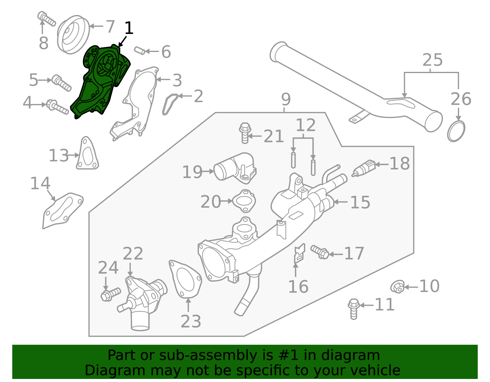 251003cac0 - Kia Water Pump Performance Auto Parts