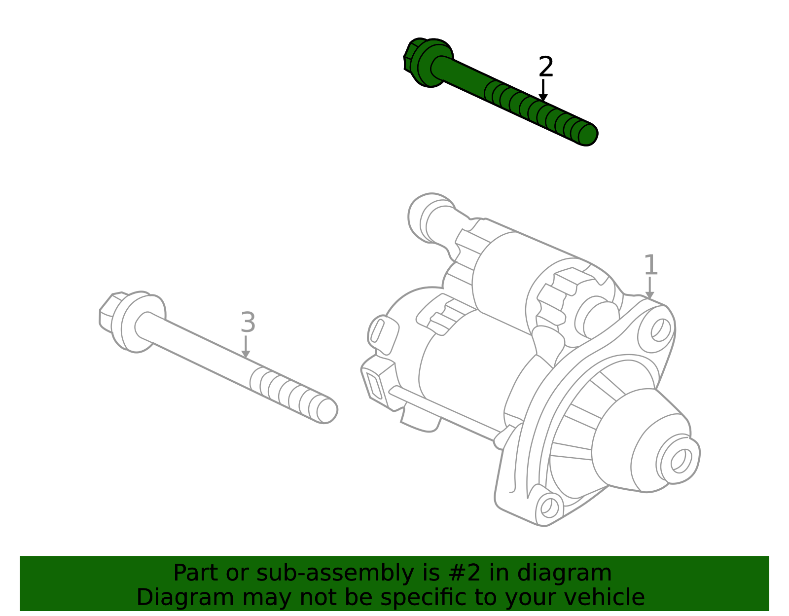90027-PND-A00 - Starter Upper Bolt Honda Parts Online