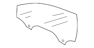 2019-2025 Volkswagen Jetta Door Glass 17A-845-201-B | VW Direct Auto Parts