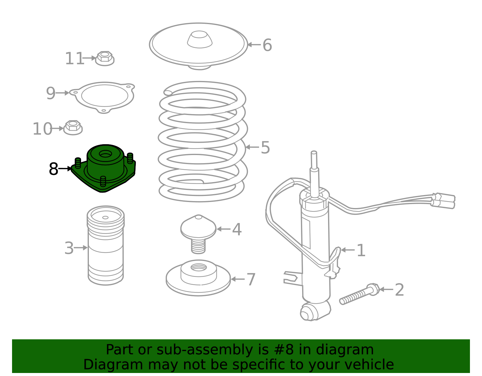 33-50-6-867-864 - 2014-2019 BMW - Shock Mount | BMWPartsHub