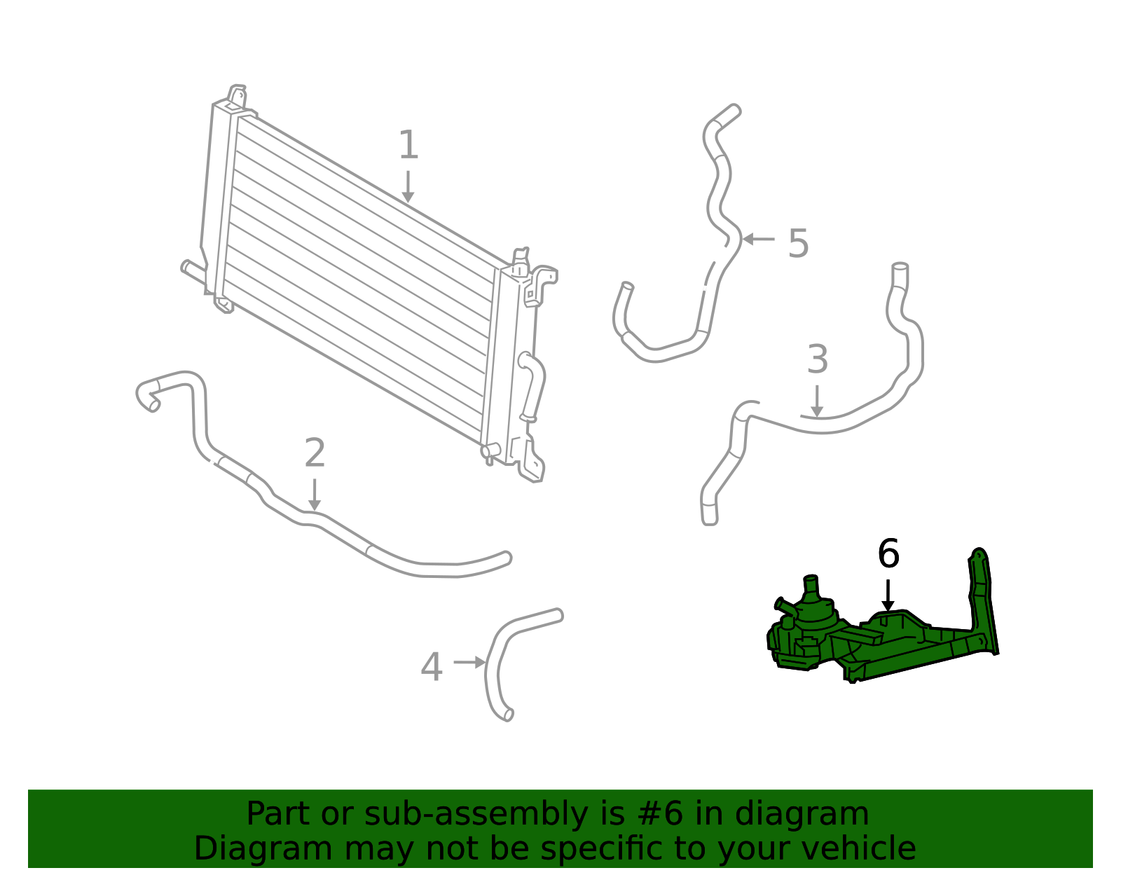 Genuine Toyota Highlander Inverter Water Pump G9040-48080 | Frontier Toyota