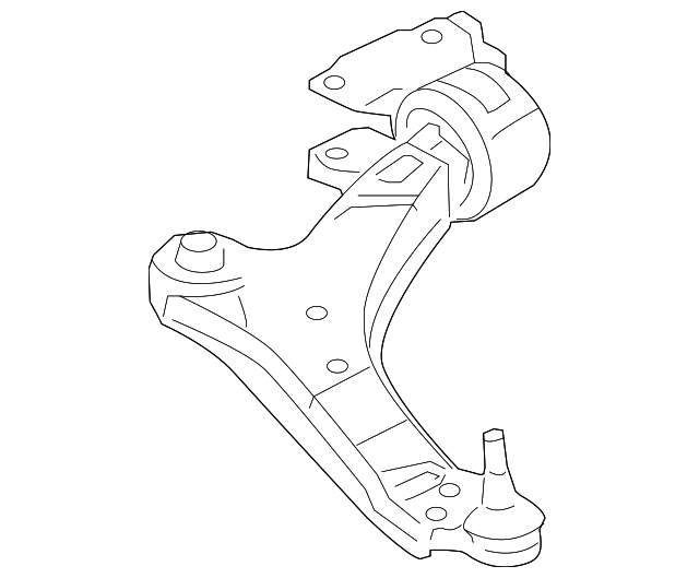 Genuine OEM Lower Control Arm Part# LR126119 Fits 2015-2019 Land Rover ...