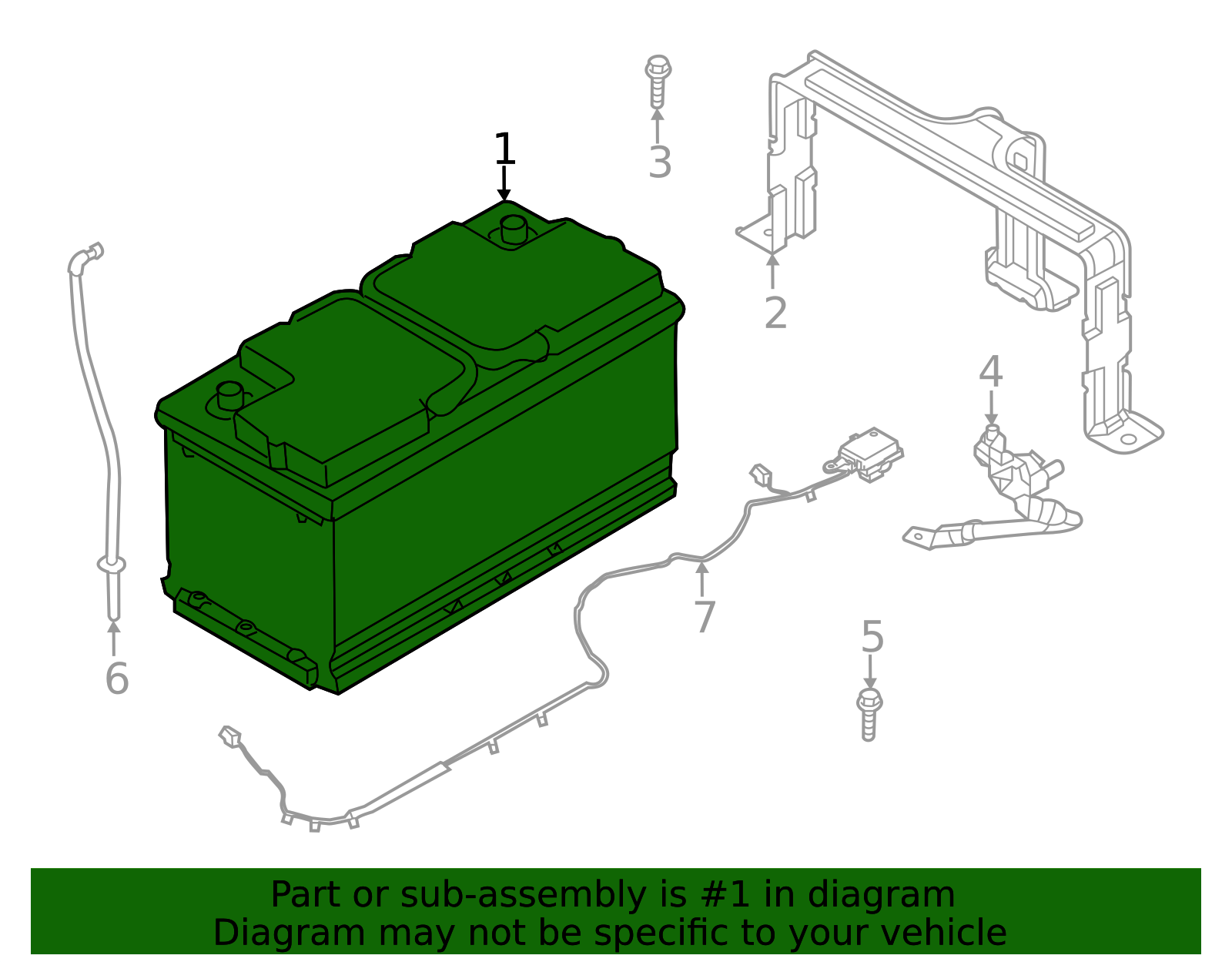 2021-2022 Genesis Vehicle Battery 37110-T1920 | Parts Genesis of Cary