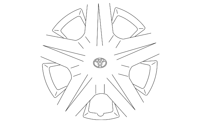 2006-2012 Toyota RAV4 2006-2012 Toyota RAV4 - Wheel Cover 42602-42010 ...