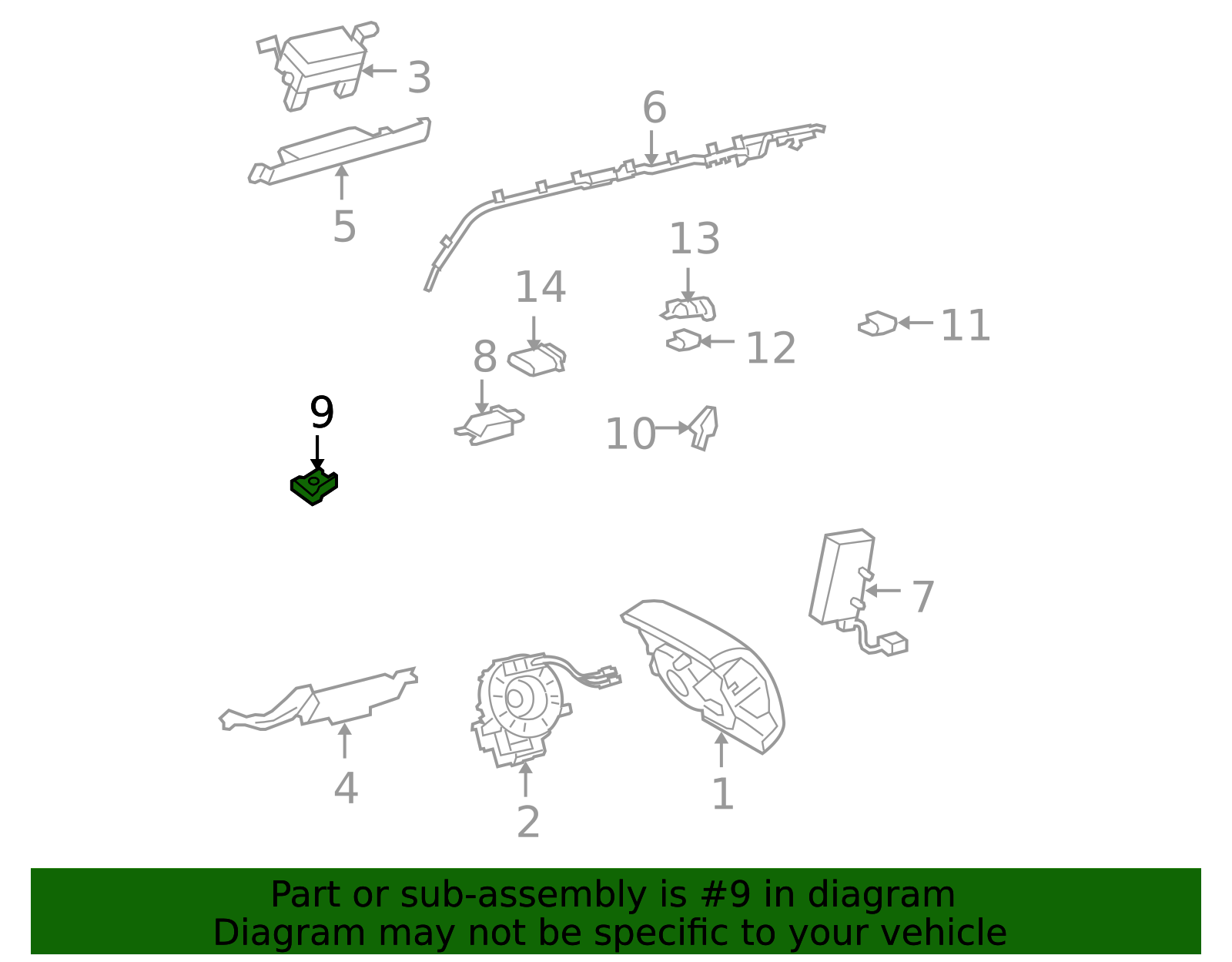 89173-09620 - Ft Impact Sensor 2010-2024 Toyota | Toyota San Diego Parts