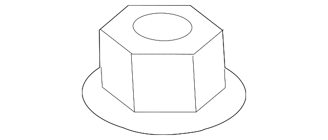 90309-TAA-000 - Lower Ball Joint Castle Nut 2016-2025 Honda | Honda ...