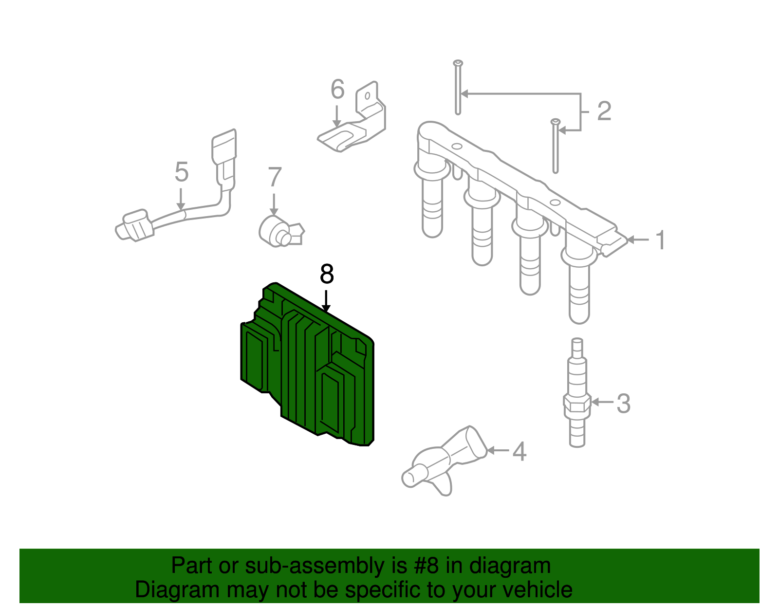 GM Parts | Engine Control Module Assembly Part# 12679199 | GM Parts Store