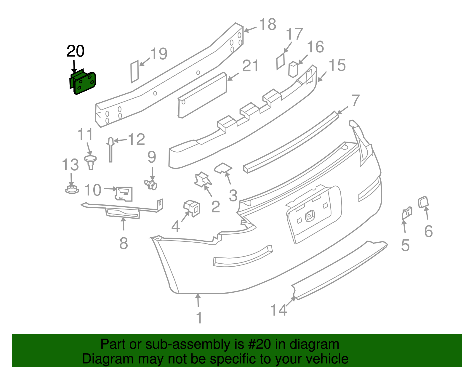 85210-CD110 - Bumper Bracket | Anicra Nissan Parts