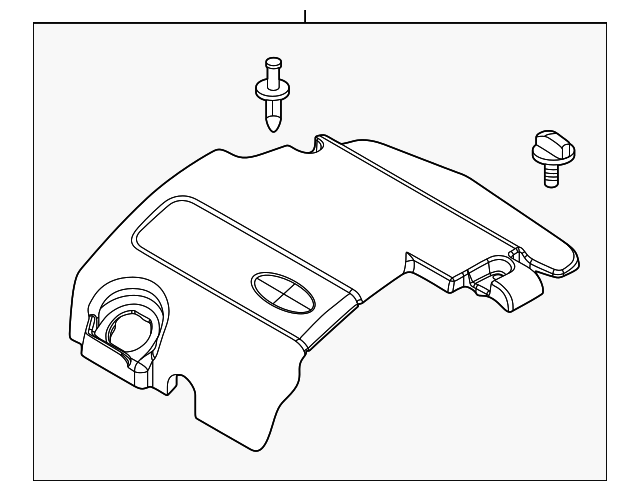 2011-2017 Ford Explorer Engine Cover BB5Z-6N041-A | OEM Parts Online
