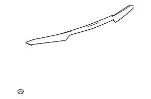 2014-2019 Chevrolet Corvette Spoiler, Rear Blade, Primed 22967772 ...