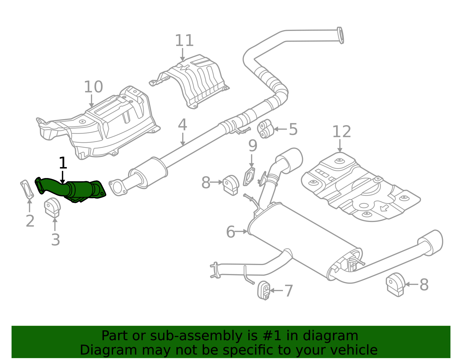 28610-IB100 - High-Quality Exhaust Intermediate Pipe for 2022-2023 ...