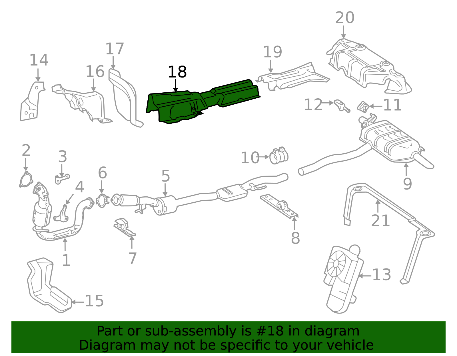 177-682-01-02 - Heat Shield 2019-2025 Mercedes-Benz | Mercedes-Benz ...