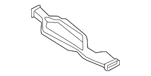 4G0-857-039-F - Center Duct 2012-2018 Audi | Audi OEM Parts Guy