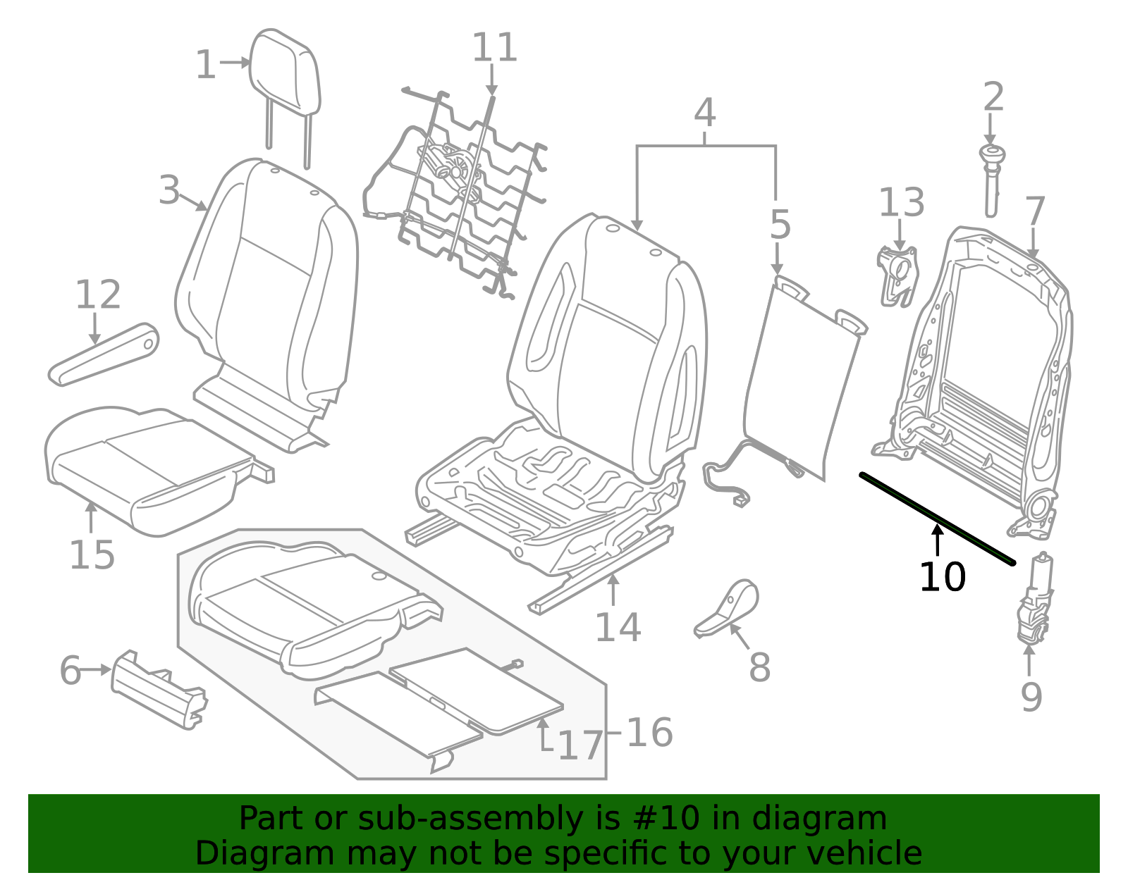 2015-2025 Ford Power Seat Motor Drive Shaft BK2Z-99613A68-A | Awesome ...