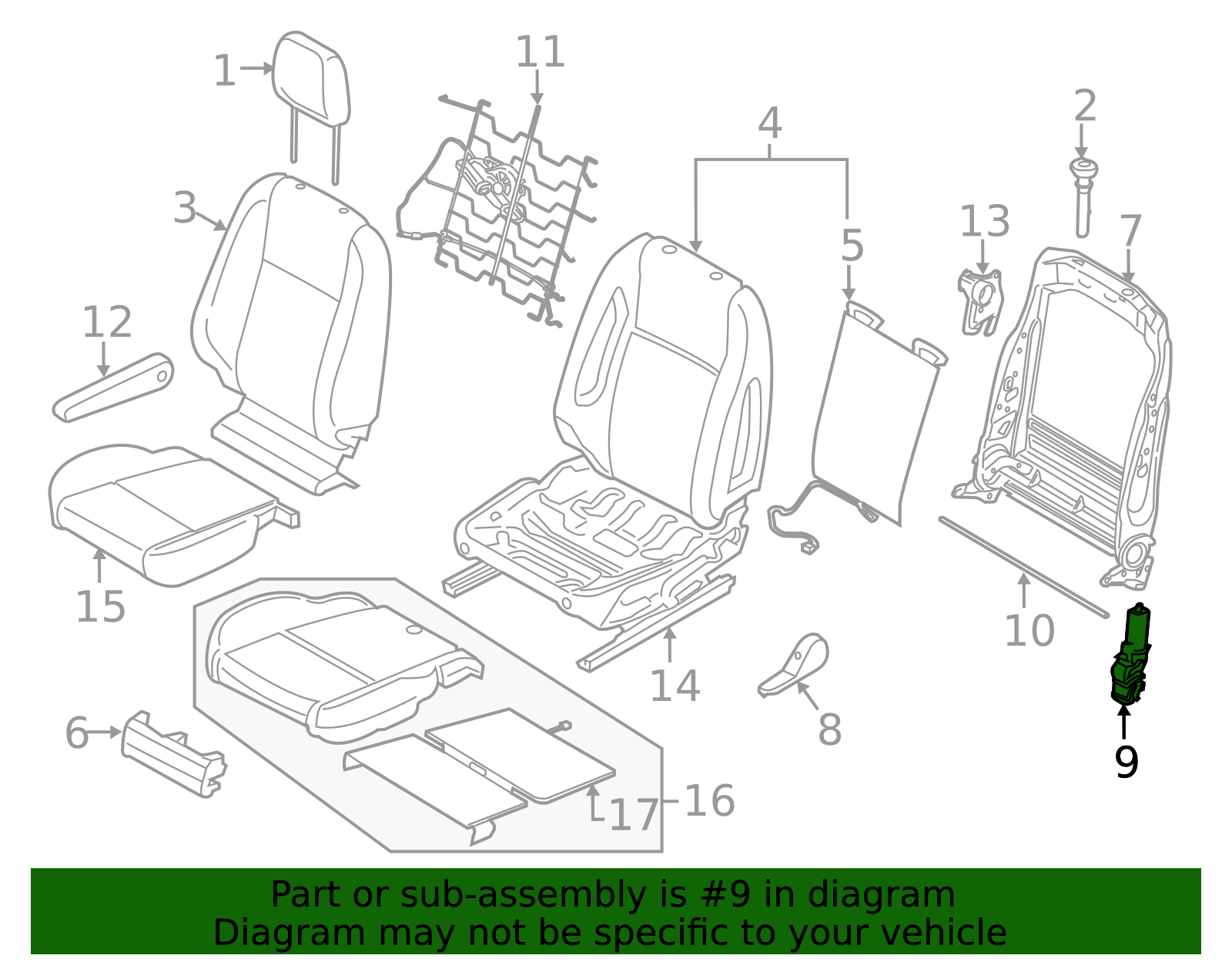 Genuine OEM Ford Part - Motor BK2Z-14547-B | Genuine OEM Ford Parts ...
