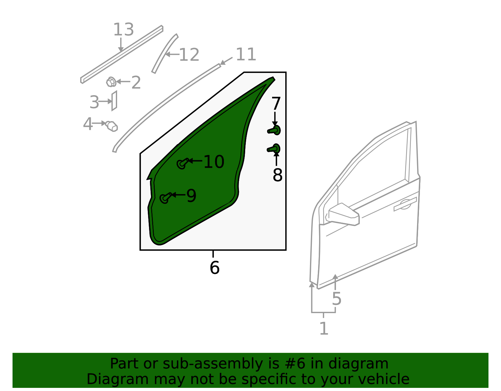 Door Seal – OEM Weatherproofing for a Quieter Ride | AutoNation Parts