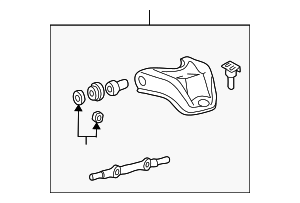 1984-2005 GM Front Passenger Side Upper Control Arm 19416899 | Shop ...