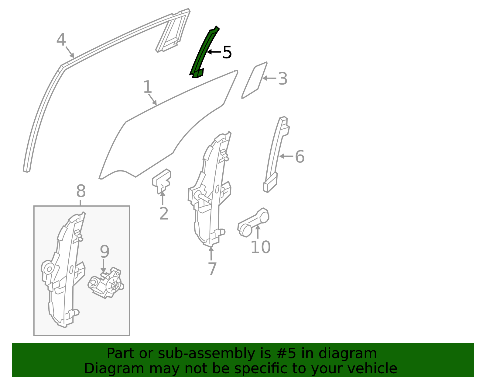 83510-1W000 - Division Channel 2012-2017 Kia Rio | Kia.Parts Store