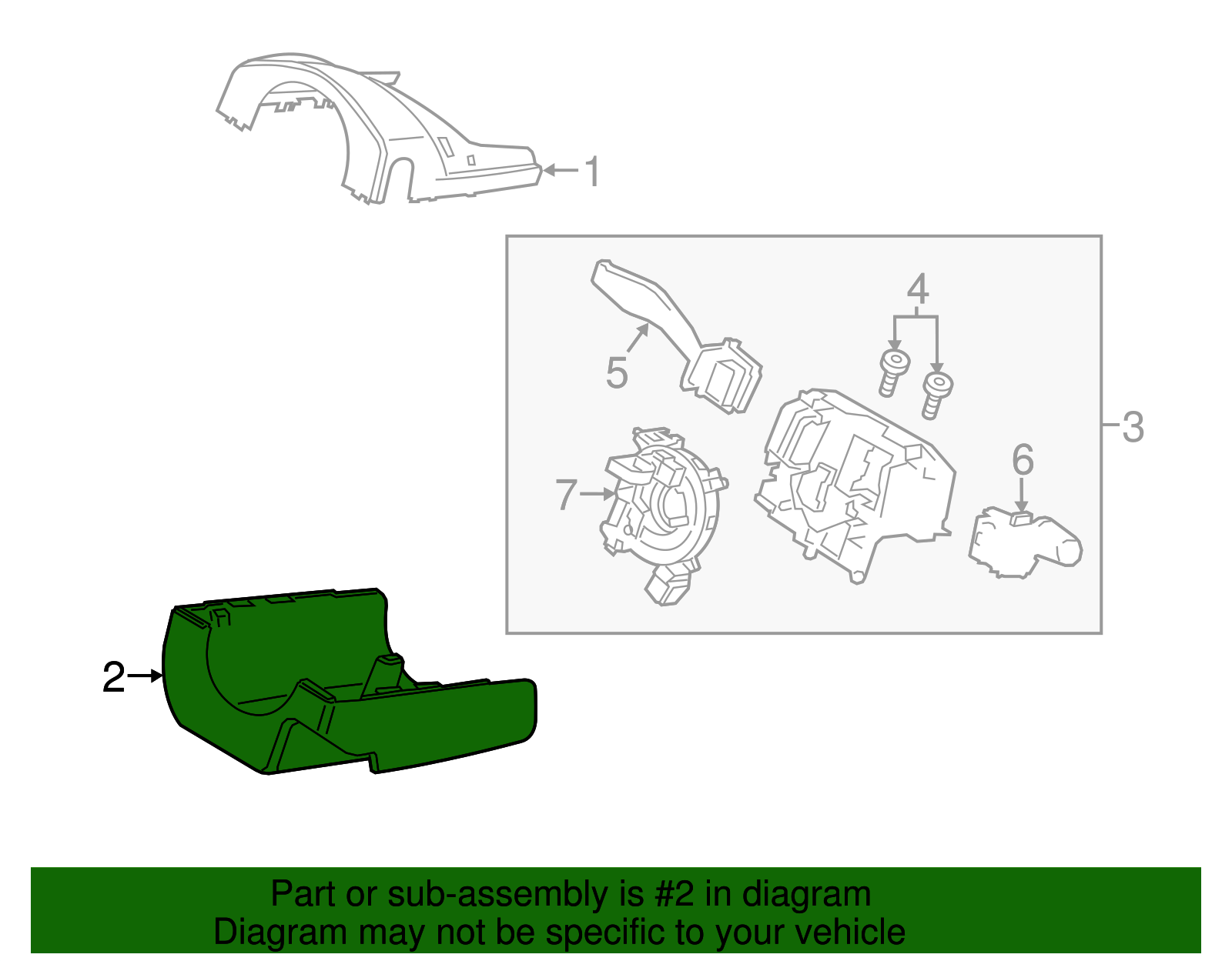 2015-2016 Ford Mustang | Lower Shroud | FR3Z-3530-BA | Walls' Ford Parts