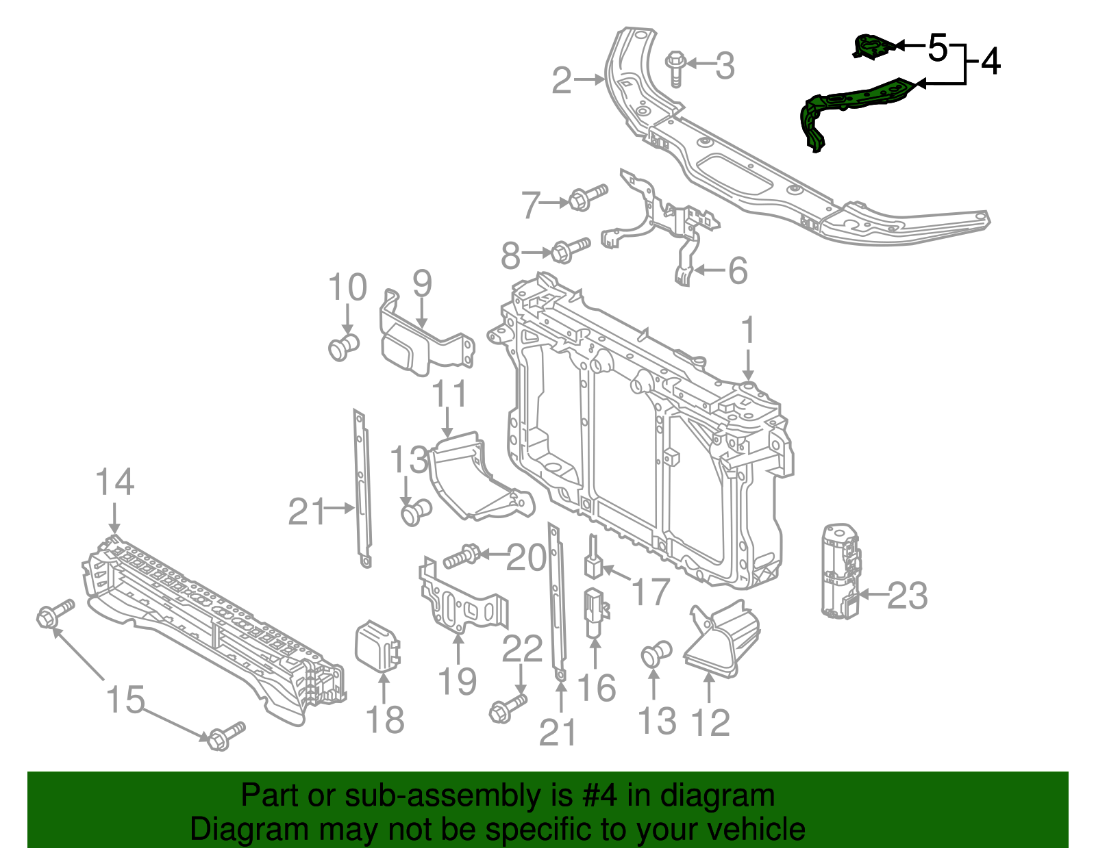 GHP953140 - Apron Extension 2014-2017 Mazda 6 | Mazda Wholesale Direct
