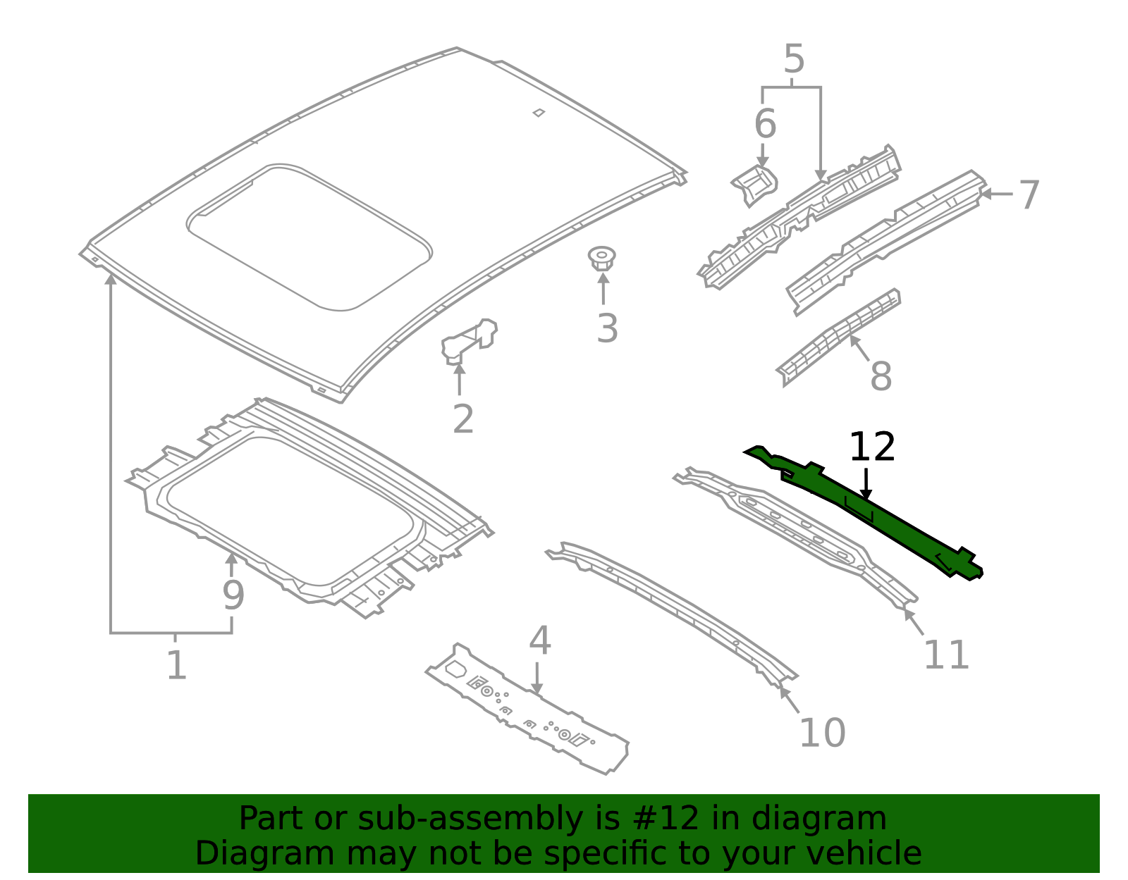 2016-2021 Mazda CX-3 Rear Header D10E-70-700 | RealMazdaParts.com