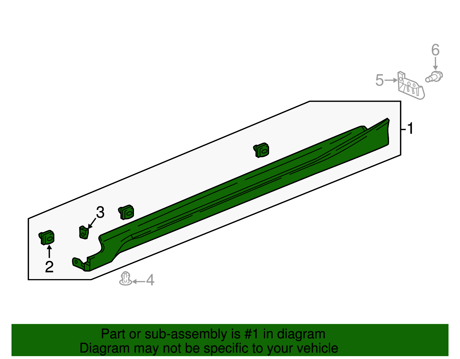 71850-TVA-A11ZE - 2018-2022 Honda Accord - Garnish Assembly L Side Sill ...