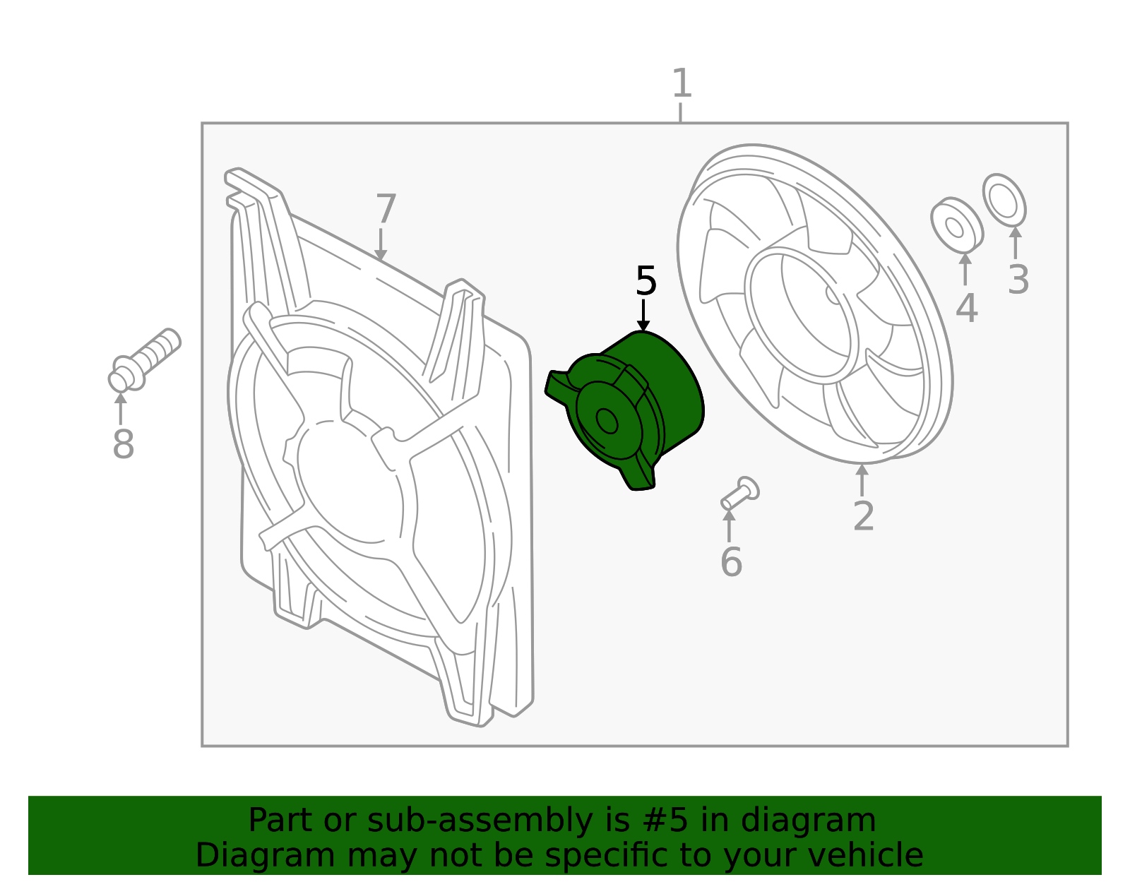2001-2004 Hyundai Elantra Fan Motor 97786-2D500 | MotorMotor