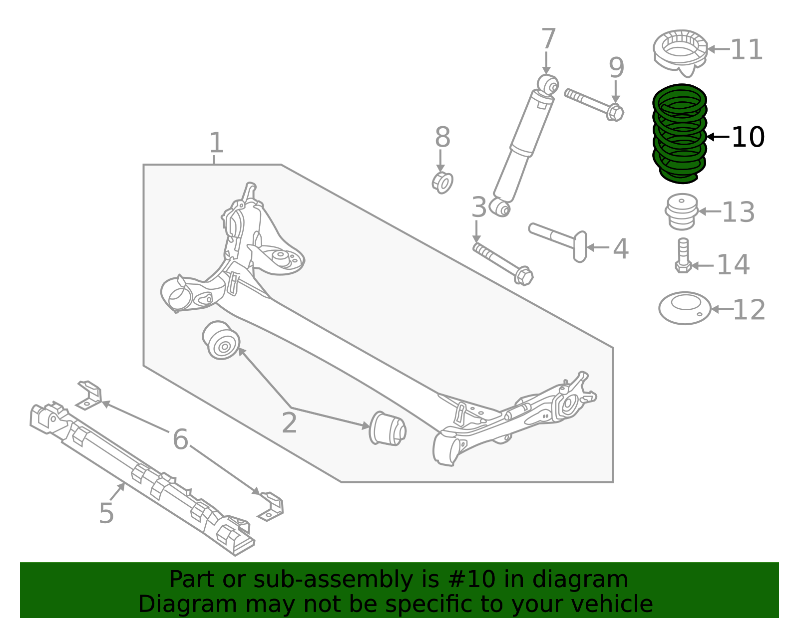 2012-2017 Hyundai Accent Coil Spring 55330-1R100 | OEM Parts Online