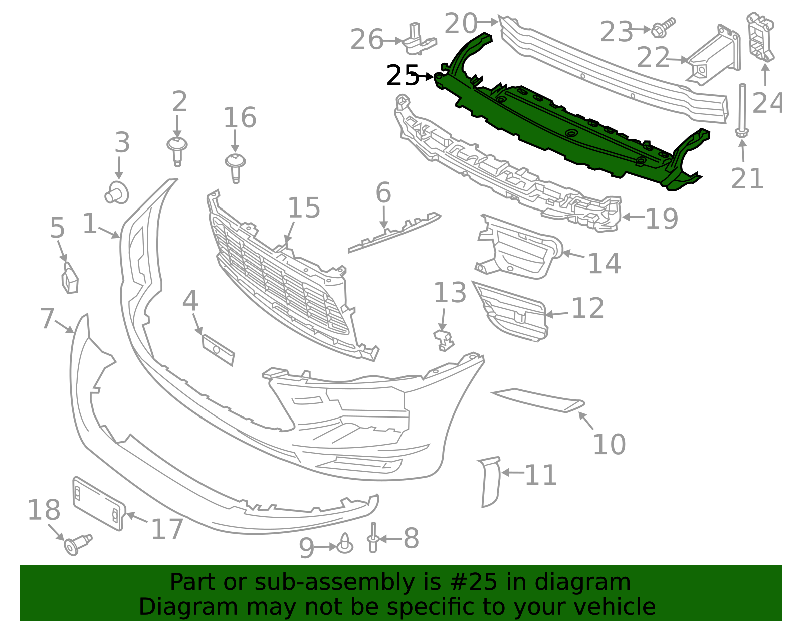 2019-2021 Porsche Macan Cross-Member 95B-805-241-E | OEM Parts Online