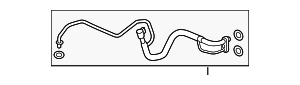 80331-TBA-A11 - Rear Suction Hose 2016-2023 Honda Civic | Toronto Honda ...