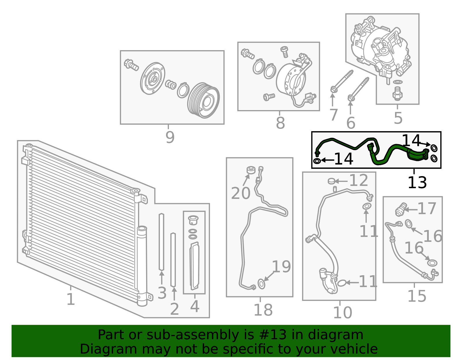 80331-TBA-A11 - 2016-2023 Honda Civic - Pipe Heat Exchange | Honda ...
