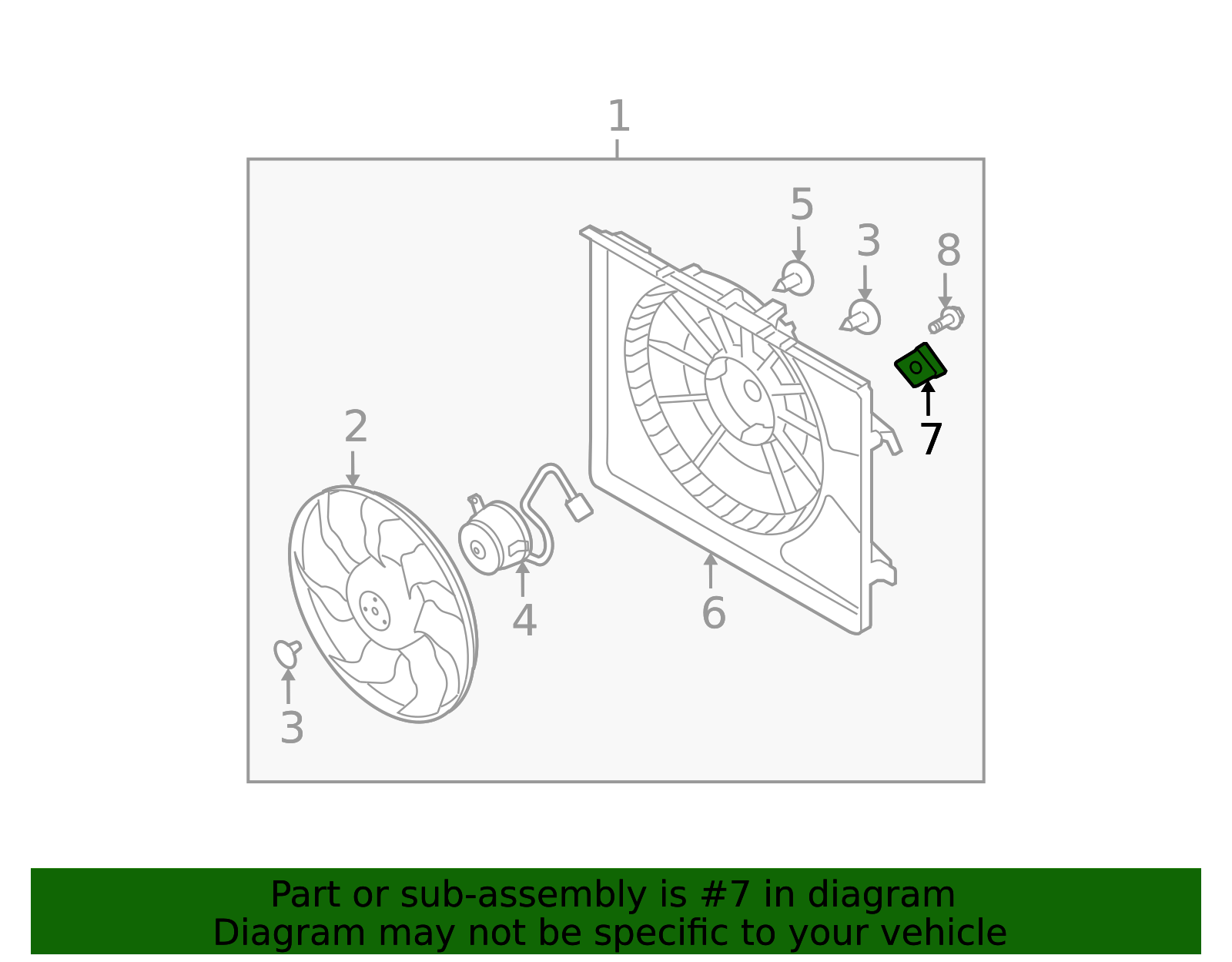 Engine Cooling Fan Resistor 25385-2H650 | OEM Parts Online