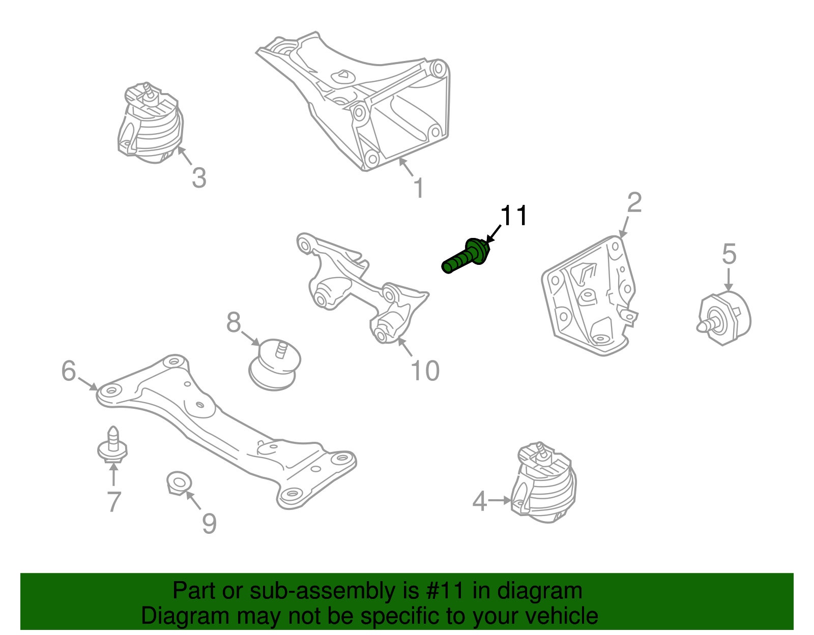 22-31-6-774-293 - Support Bracket Screw - 2006-2021 BMW | BMWPartsHub