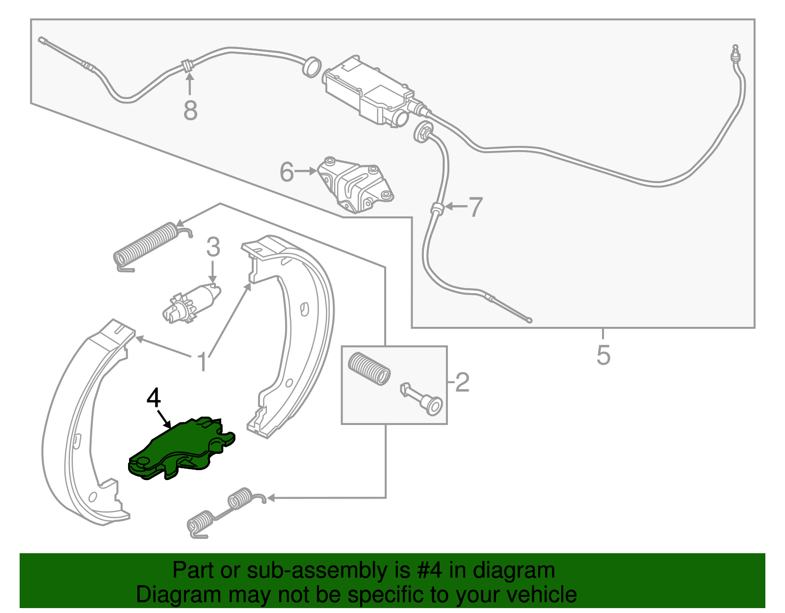 34416851439 - 2010-2021 BMW Parking Brake Lever (34-41-6-851-439) | BMW ...
