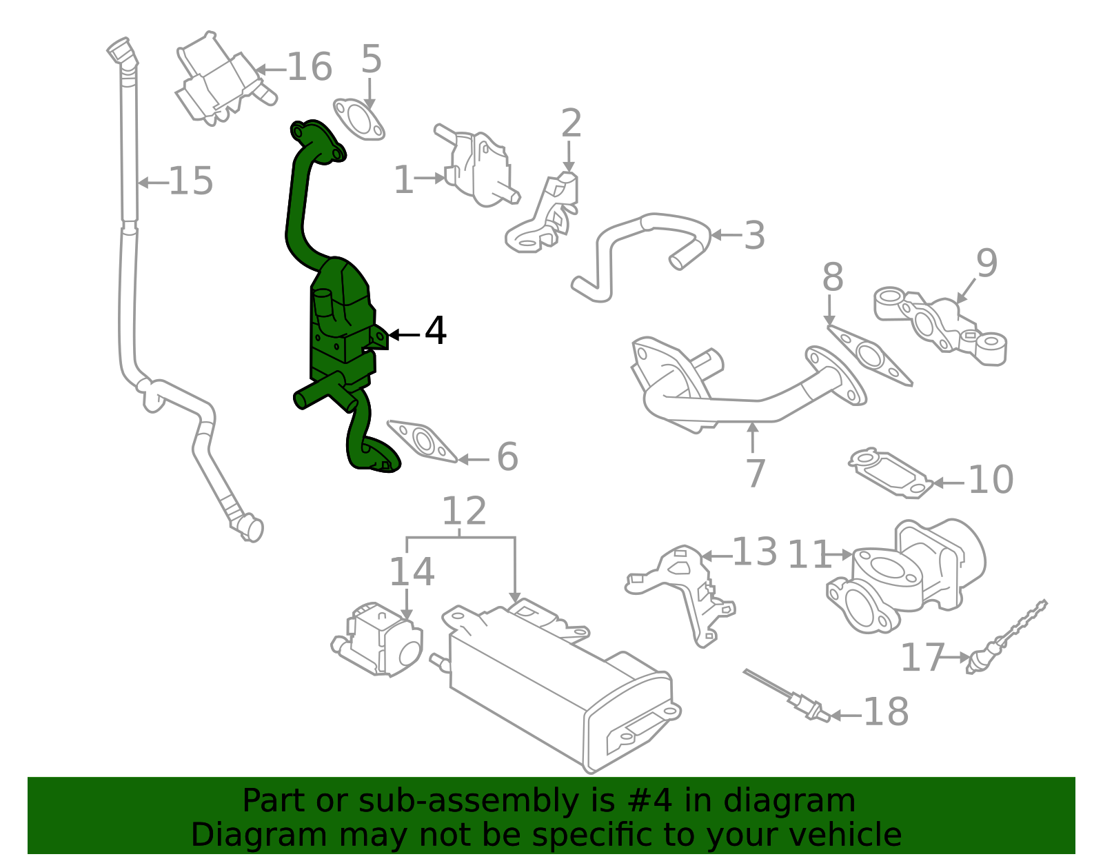 14793AA150 - Cooler 2017-2025 Subaru | Subaru Parts Exchange