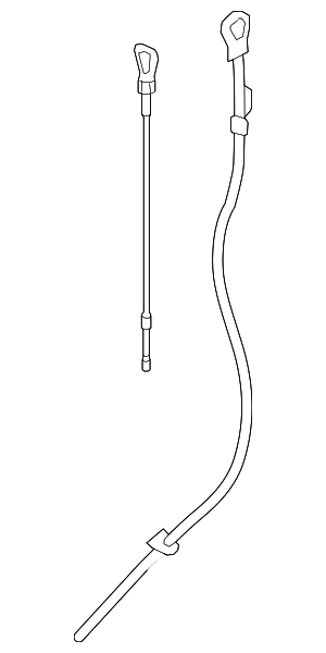 274-010-88-10 - Oil Dipstick Tube Mercedes-Benz USA Parts
