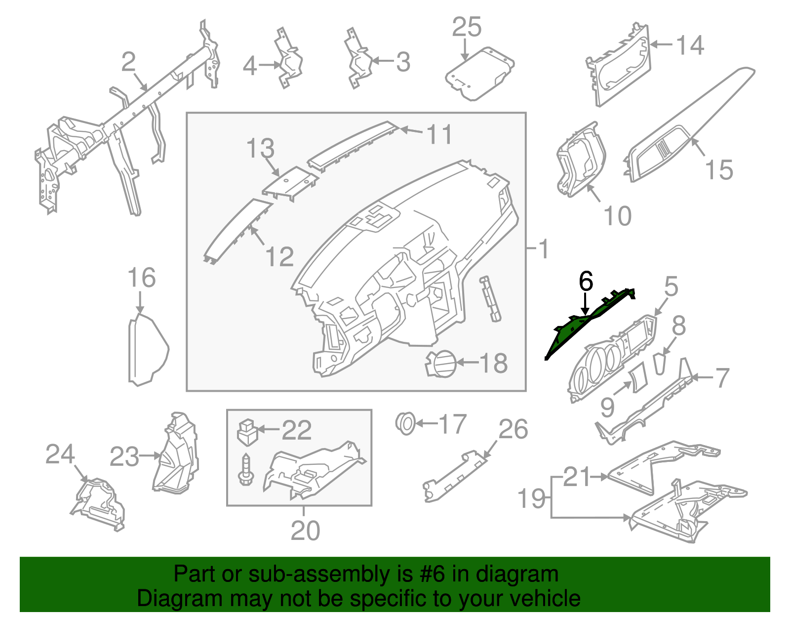 204-689-06-39 - Upper Trim 2012-2015 Mercedes-Benz | Mercedes-Benz ...