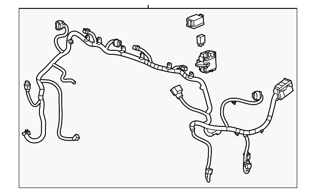 2016 Chevrolet Trax Forward Lamp Wiring Harness 42494278 | Capital ...