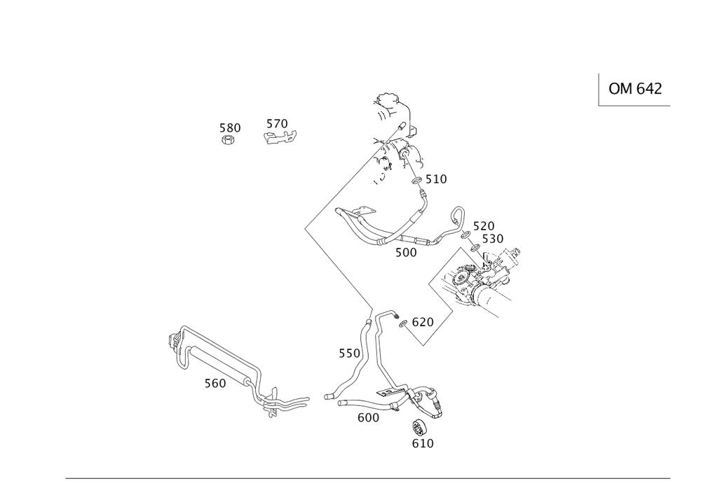 Genuine Line for 2007-2011 Mercedes-Benz CLS550 | OEM Part# 211-460-23 ...