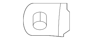 Genuine Toyota Fender Liner Retainer Clip part# 47749-30090 for 2021 ...