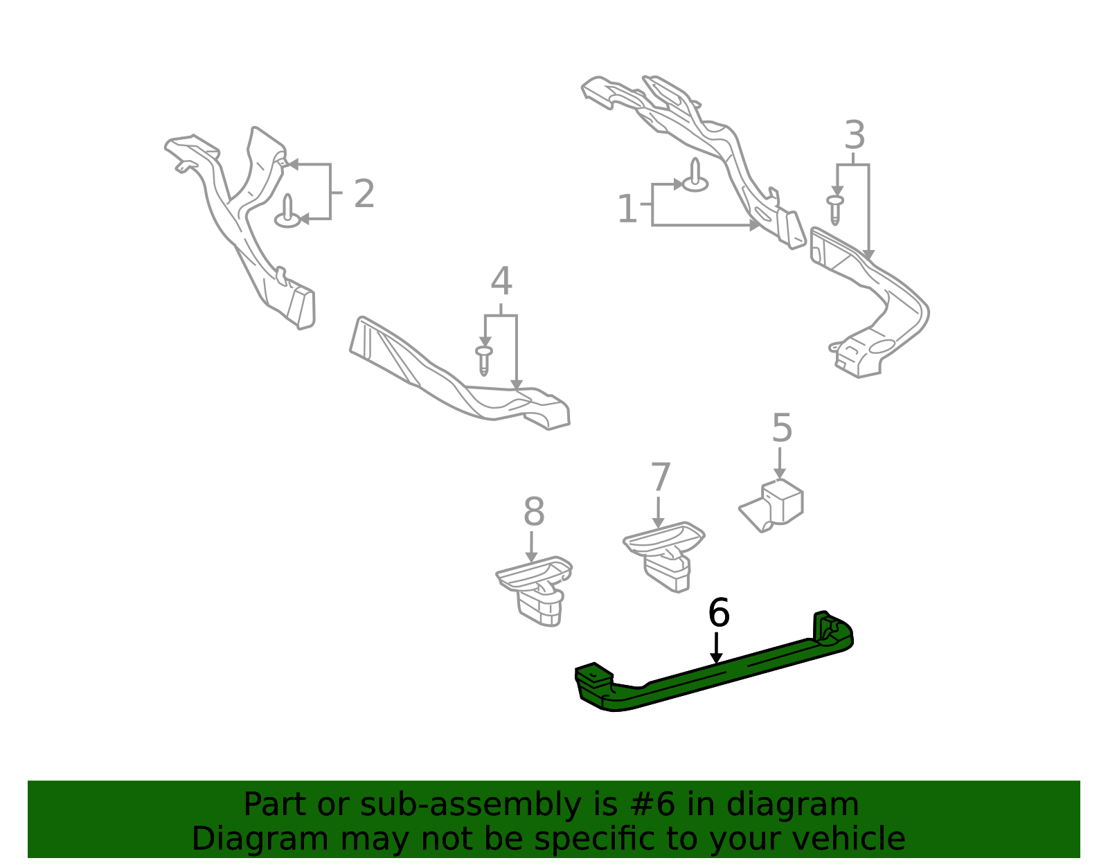 88576-50160 - High-Quality HVAC Duct Adapter for 2007-2008 Lexus LS460 ...